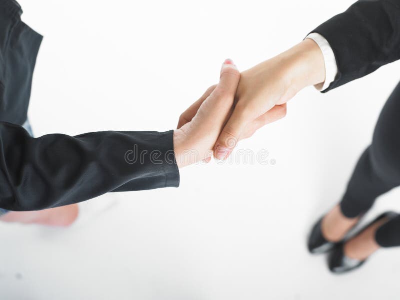 Business Men Closing Deal. Handshake Stock Photo - Image of pact, hired ...