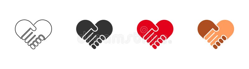 Racial Unity Handshake Stock Illustrations – 126 Racial Unity Handshake ...