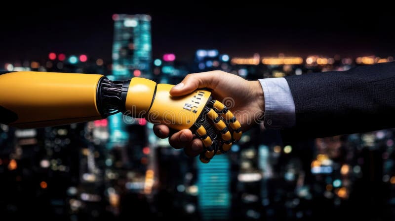 Handshake between Human and Robot, a Future Technology Agreement ...