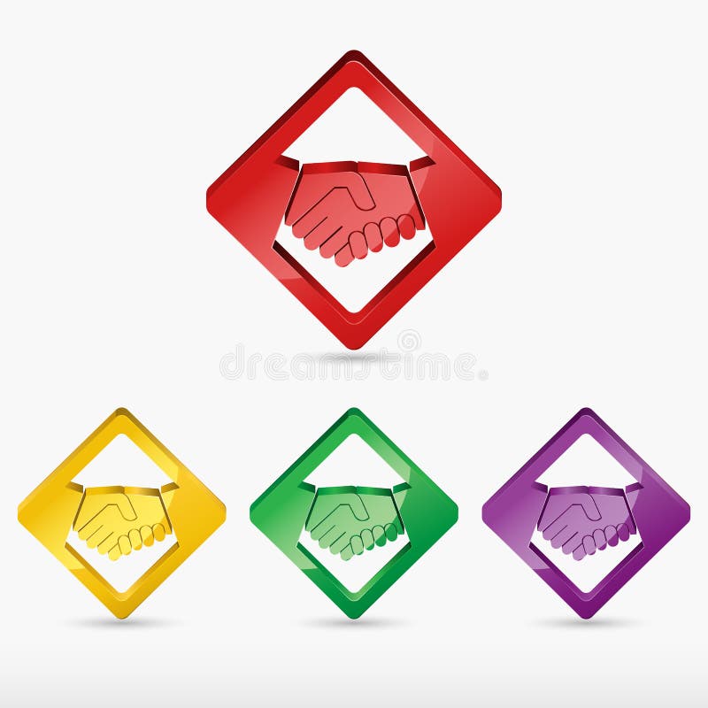 Customer Handshake Stock Illustrations – 2,102 Customer Handshake Stock ...