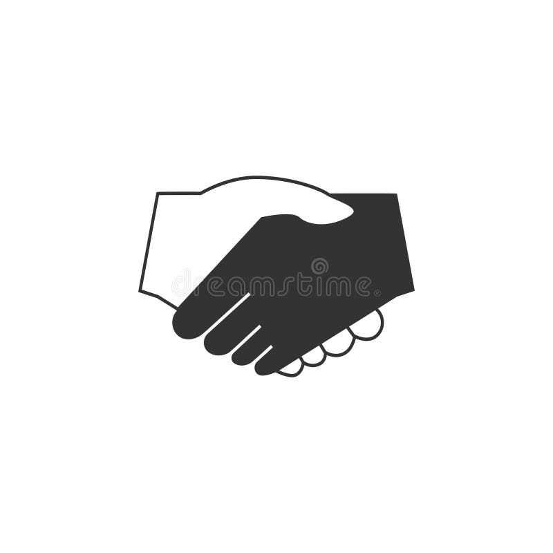 Handshake Icon Graphic Design Template Vector Stock Vector ...
