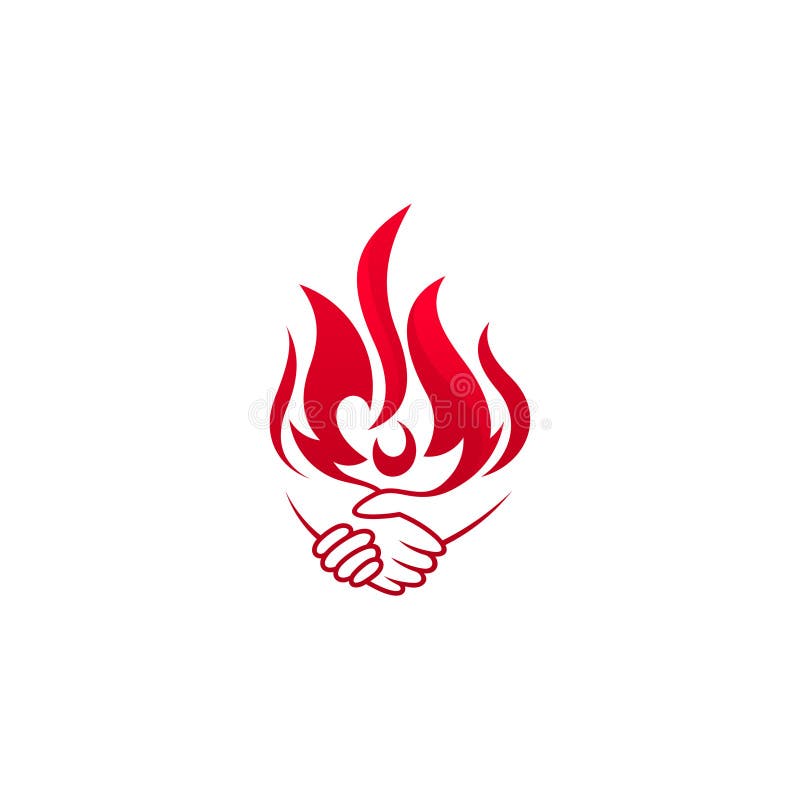 Fire Handshake Stock Illustrations – 346 Fire Handshake Stock ...