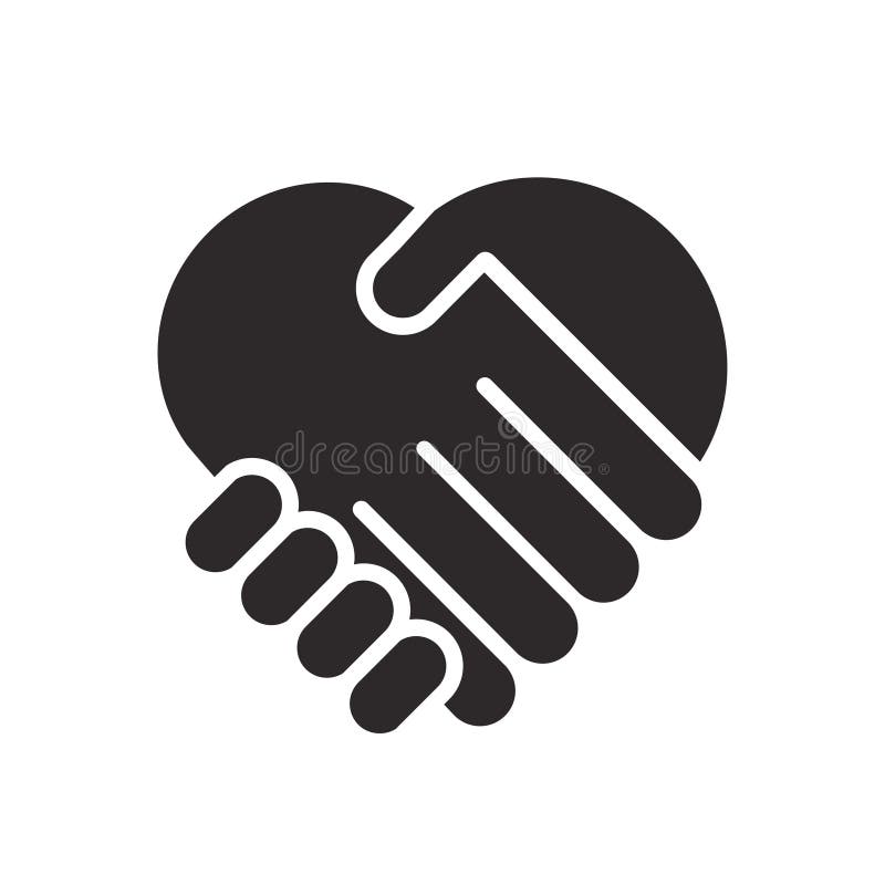 Handshake Icon Simple Vector Illustration. Deal or Partner Agreement ...