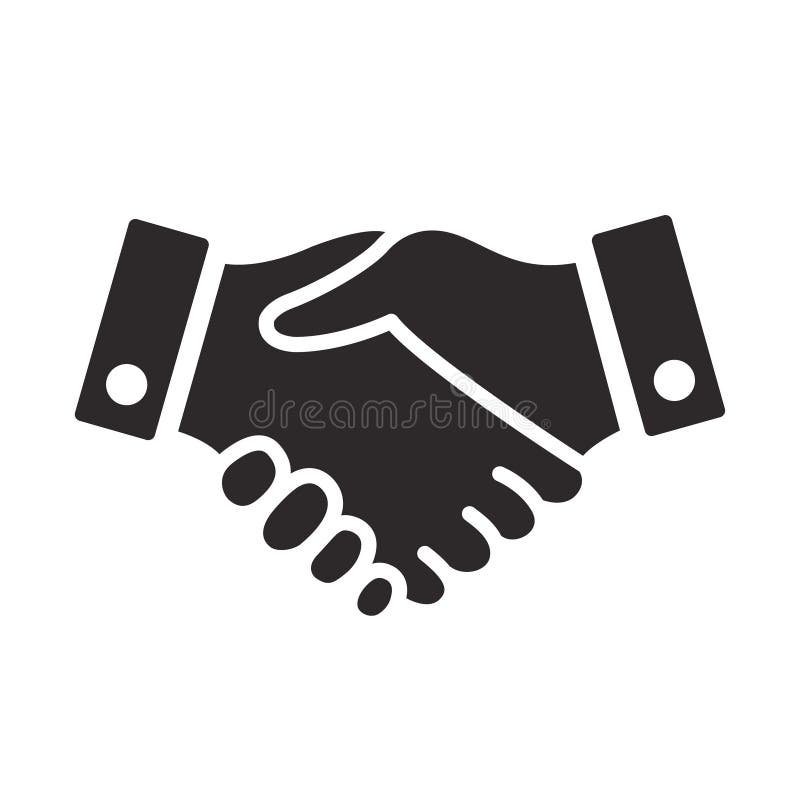 Handshake Icon Simple Vector Illustration Flat Icon Isolated on the ...
