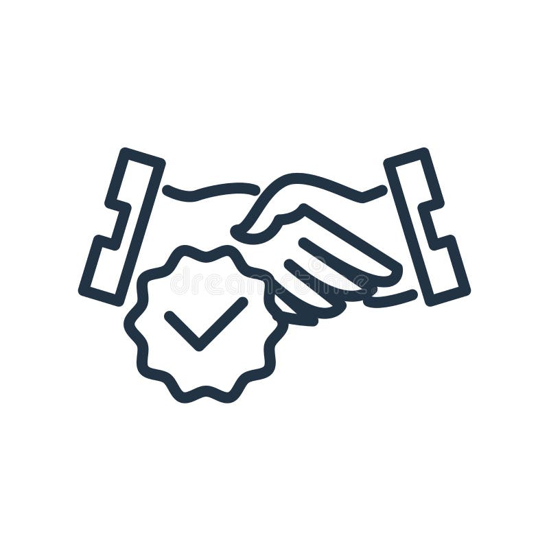 Handshake Icon White Transparent Background Stock Illustrations – 323 ...