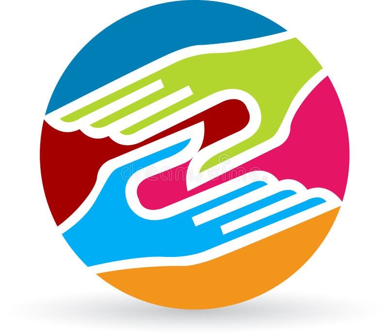 Handshake logo stock vector. Illustration of fresh, abstract - 56660362