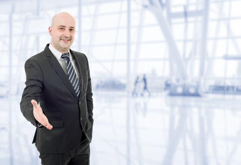 Handshake at the office stock image. Image of happy - 260783697