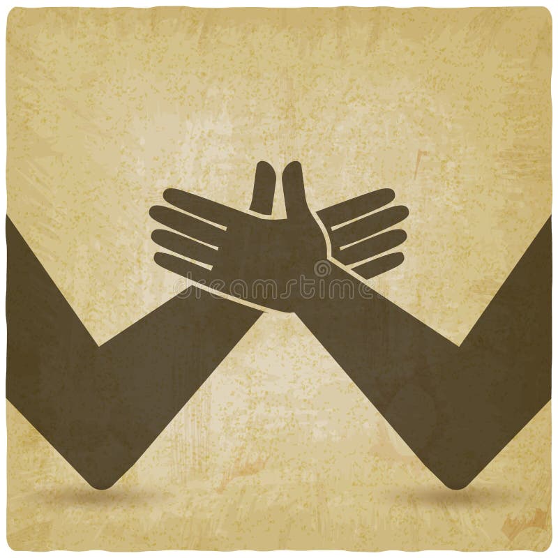Brown Handshake Stock Illustrations – 382 Brown Handshake Stock ...