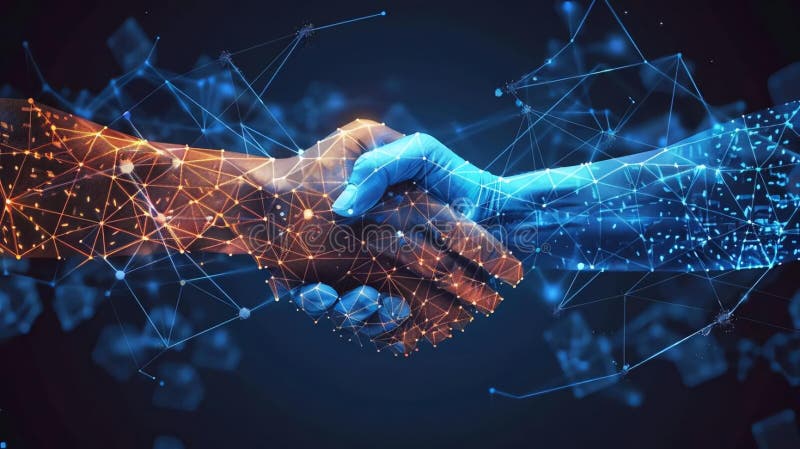 Handshake Partnership Network Embracing Technology and Digital Finance ...