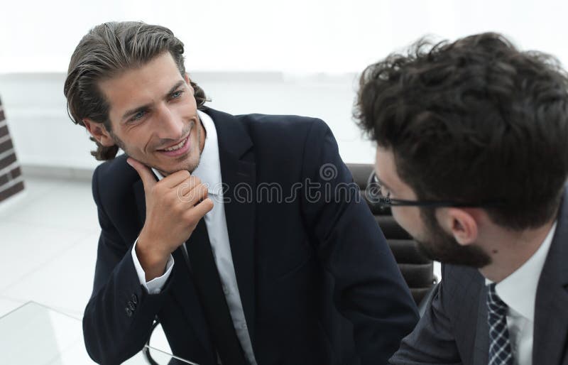 Handshake Reliable Partners in the Office. Stock Photo - Image of agent ...