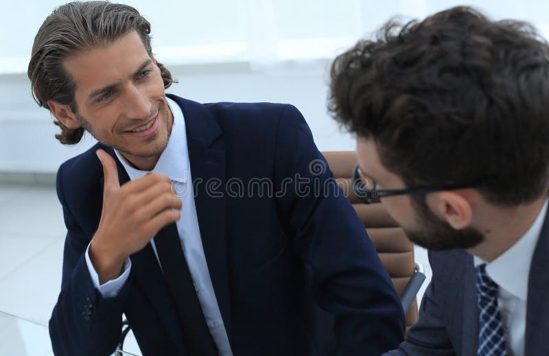 Handshake Reliable Partners in the Office. Stock Image - Image of ...