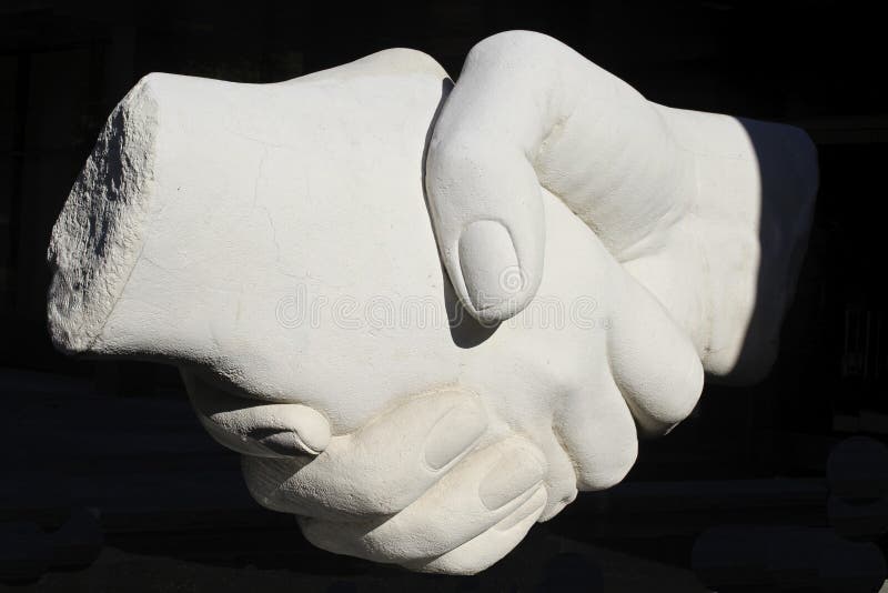 Handshake says thank you stock image. Image of thanks - 36026095