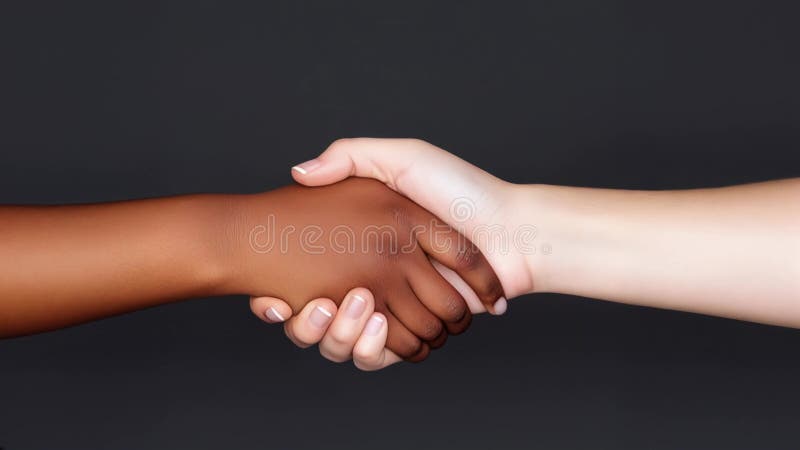 Handshake Scene Demonstrating Unity and Collaboration in Professional ...