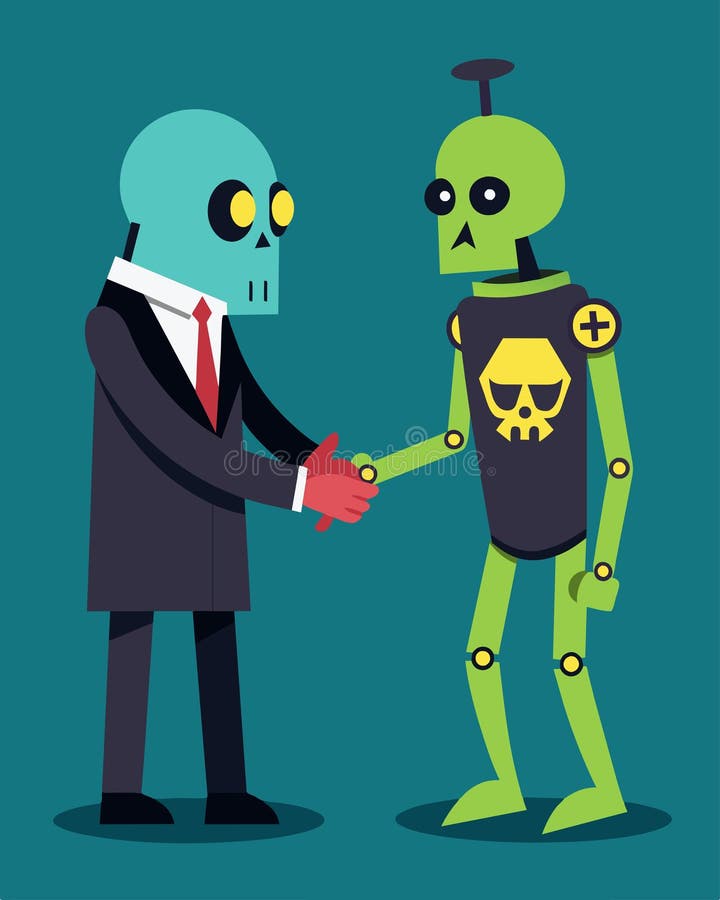 The Handshake Seems almost Robotic Lacking Any Genuine Warmth or ...