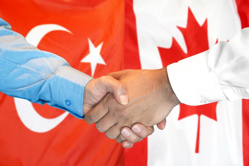 Handshake Between Turkey And Germany Stock Image - Image of hands ...