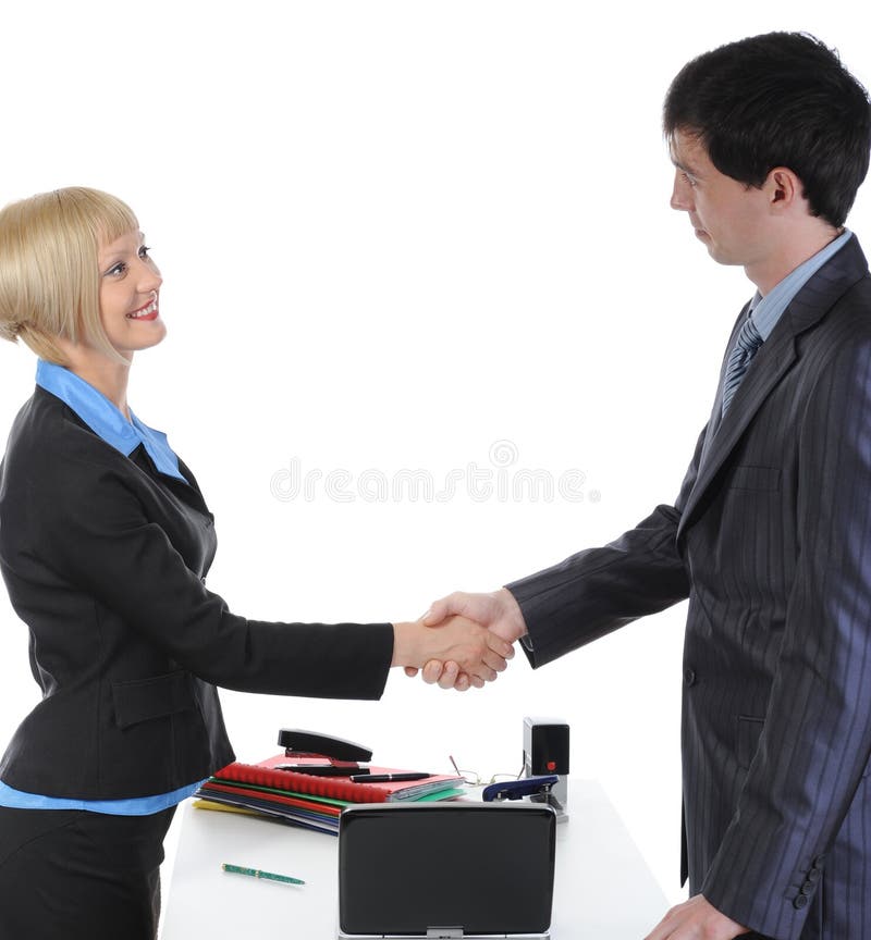 Handshake of Two Business Partners Stock Photo - Image of hands ...