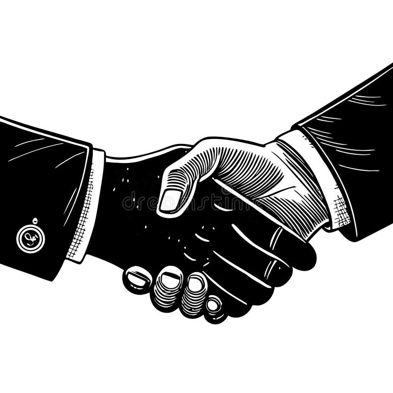 Handshake between Two Business People Symbolizing Partnership and Unity ...