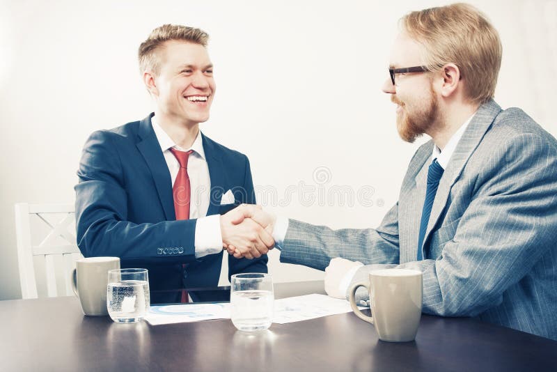 Handshake stock photo. Image of manager, cooperation - 41118030