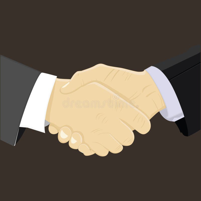Handshake stock vector. Illustration of corporate, equality - 59965230