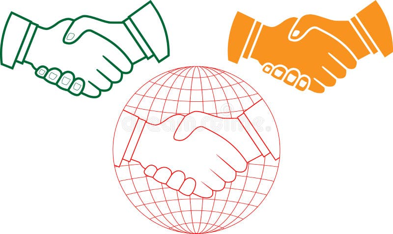 World Peace Handshake Stock Illustrations – 837 World Peace Handshake ...