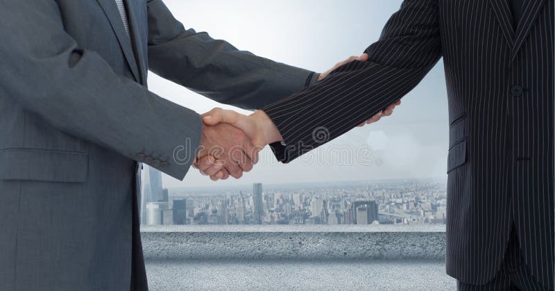 HandShakes_2015city28 stock photo. Image of business - 90351764