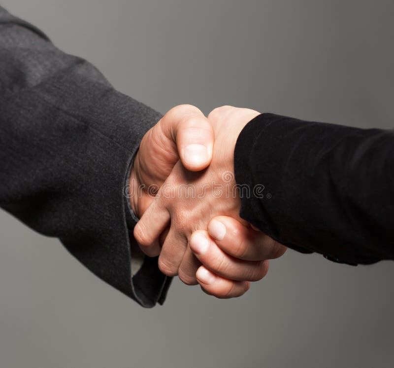 Handshaking stock image. Image of confrontation, form - 53371479