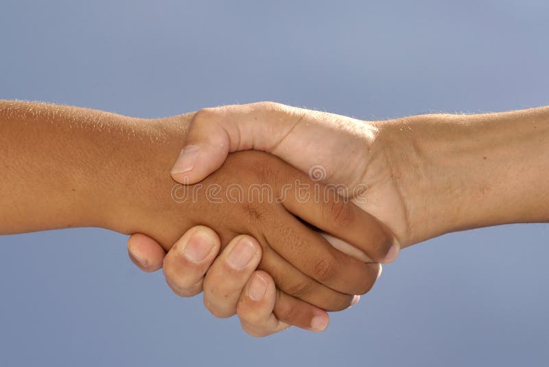 Handskakning fotografering för bildbyråer. Bild av respektera - 11690763