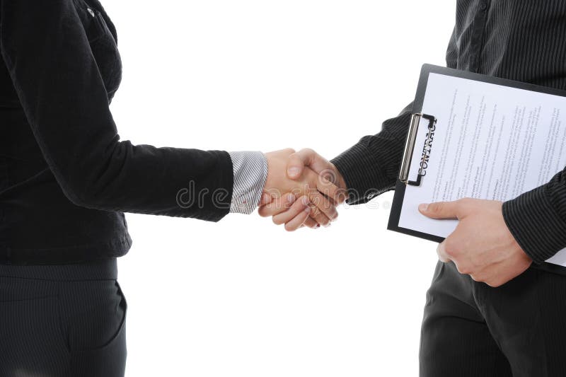 Handskakning fotografering för bildbyråer. Bild av affär - 16187633