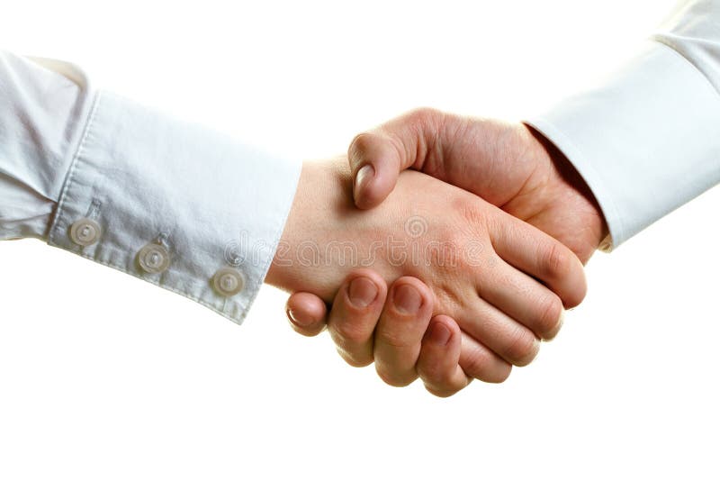 Handskakning fotografering för bildbyråer. Bild av överenskommelse ...