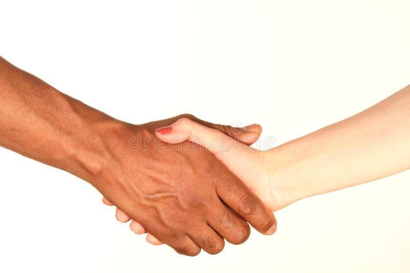 Handskakning fotografering för bildbyråer. Bild av idé - 4850397