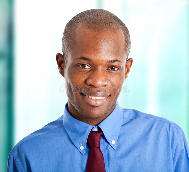 Handsome African Businessman Stock Image - Image of african, confident ...
