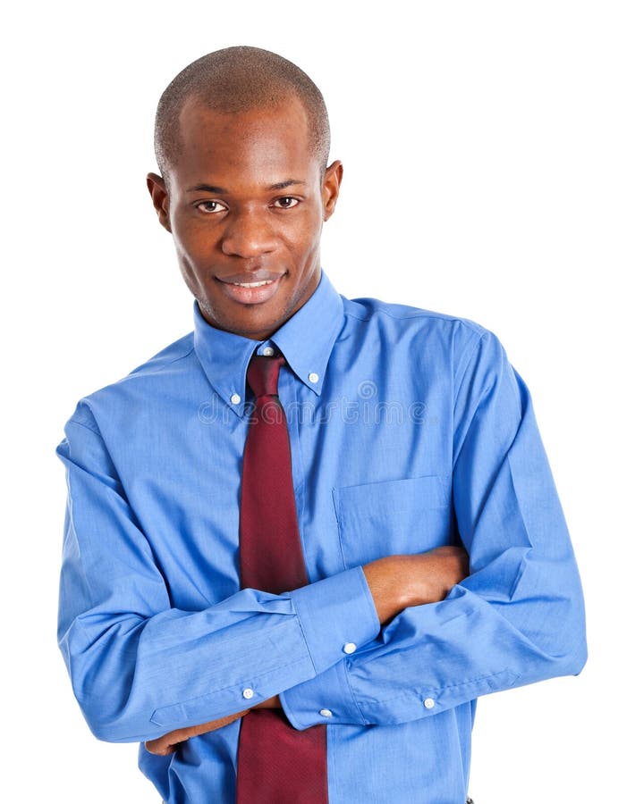 Handsome African Businessman Stock Image - Image of corporate, suit ...