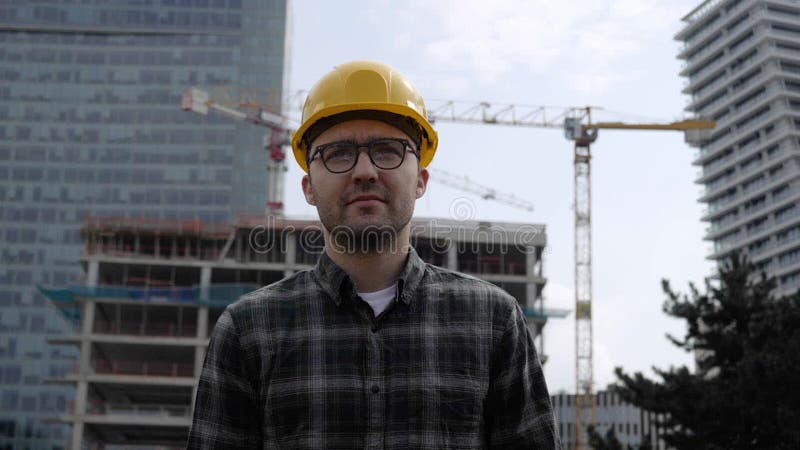 Handsome Architect with Supervisor of the Construction Site Show Place ... Handsome Architect with Supervisor of the Construction Site Show Place ...