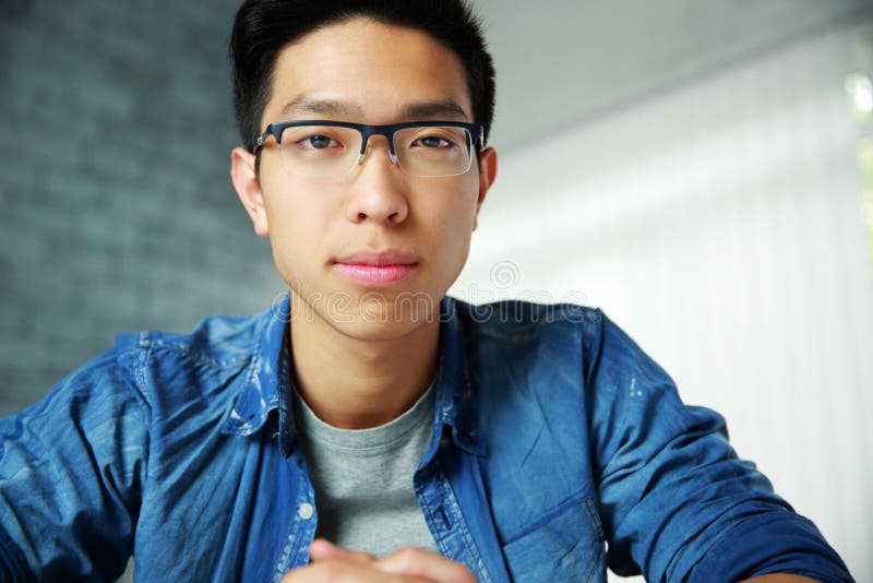 Handsome asian man stock photo. Image of lifestyle, confident - 41053810