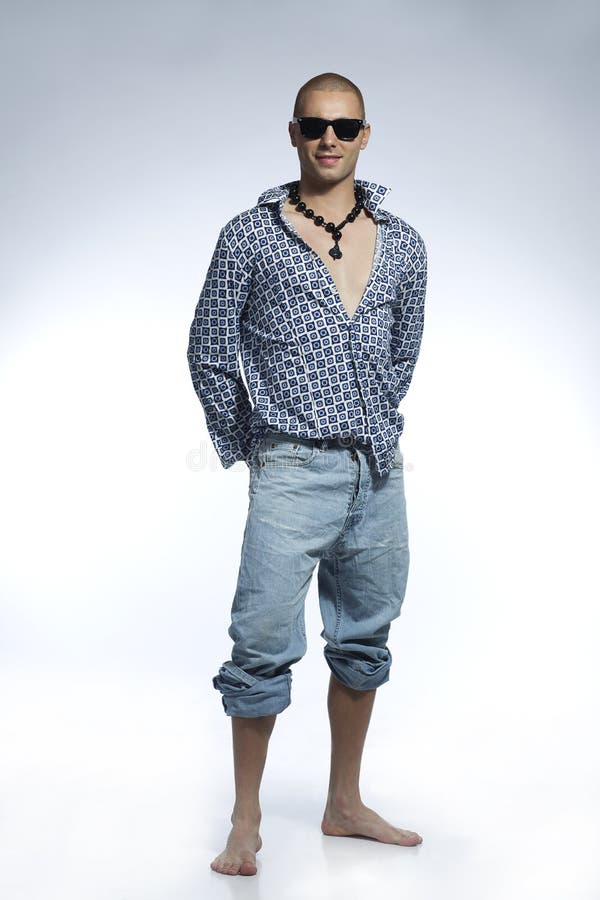 Handsome beach boy stock image. Image of happy, relaxed - 15319511