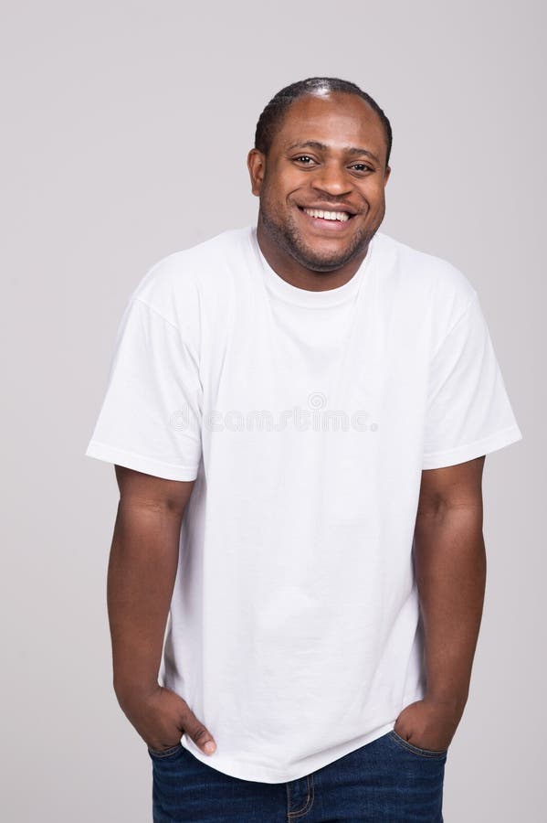 Handsome Black Man Clapping Hands. Stock Photo - Image of congratulating, copyspace: 42269158