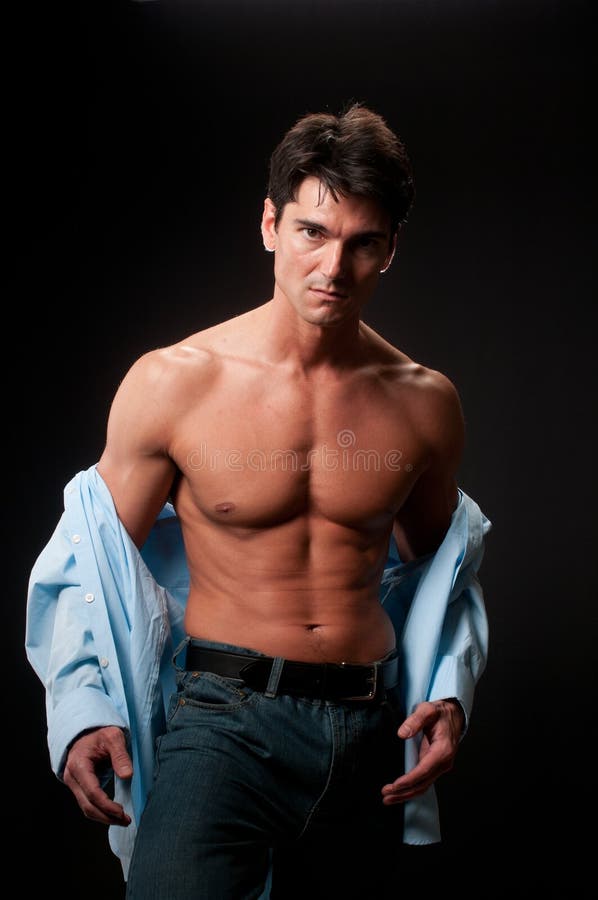 The Handsome Bloke Poses for the Photo. Stock Photo - Image of dating ...