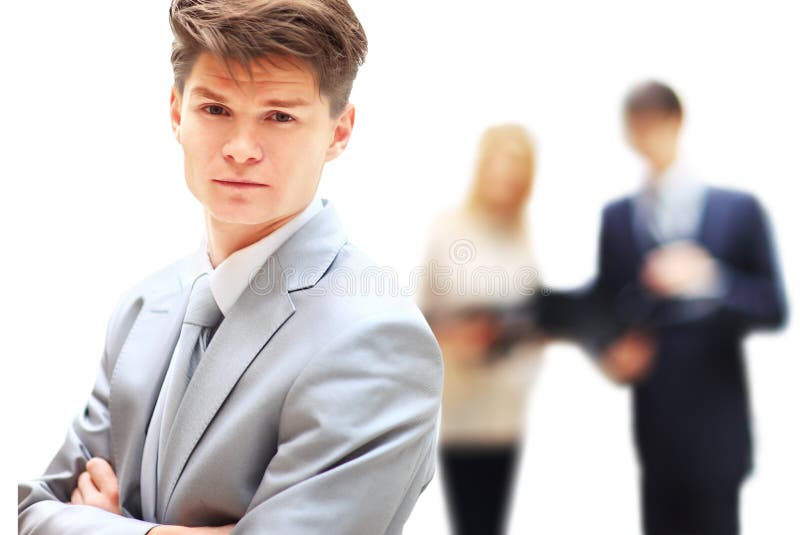 Handsome business man stock image. Image of business - 38086871