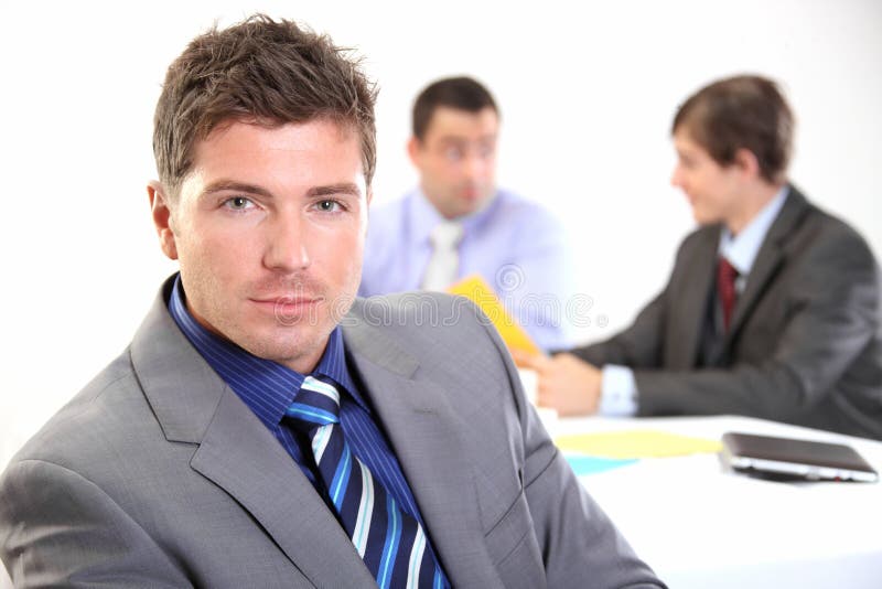 Handsome businessman stock photo. Image of executive - 24122202