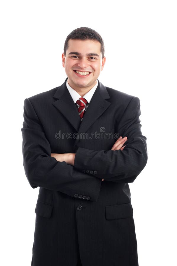 Handsome Businessman stock image. Image of leader, outfit - 3291681