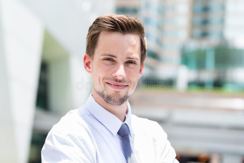 Handsome Businessman stock photo. Image of latin, business - 55711262