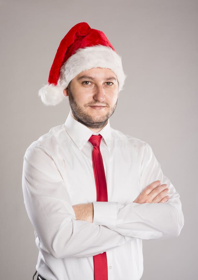 Handsome Man with Christmas Presents Stock Photo - Image of gifts ...