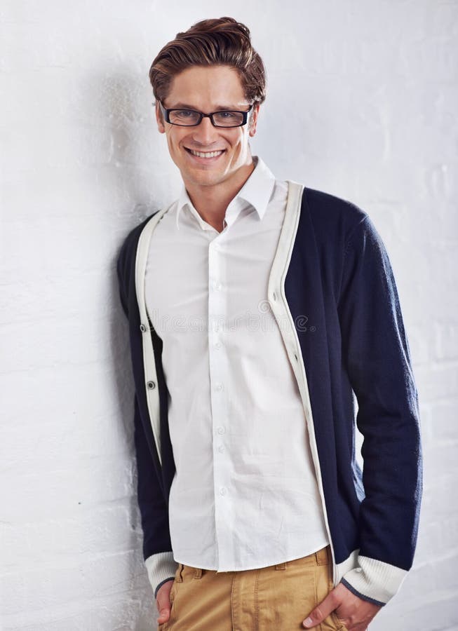 Handsome and Confident. Portrait of a Handsome Young Man Giving You a ... Handsome and Confident. Portrait of a Handsome Young Man Giving You a ...