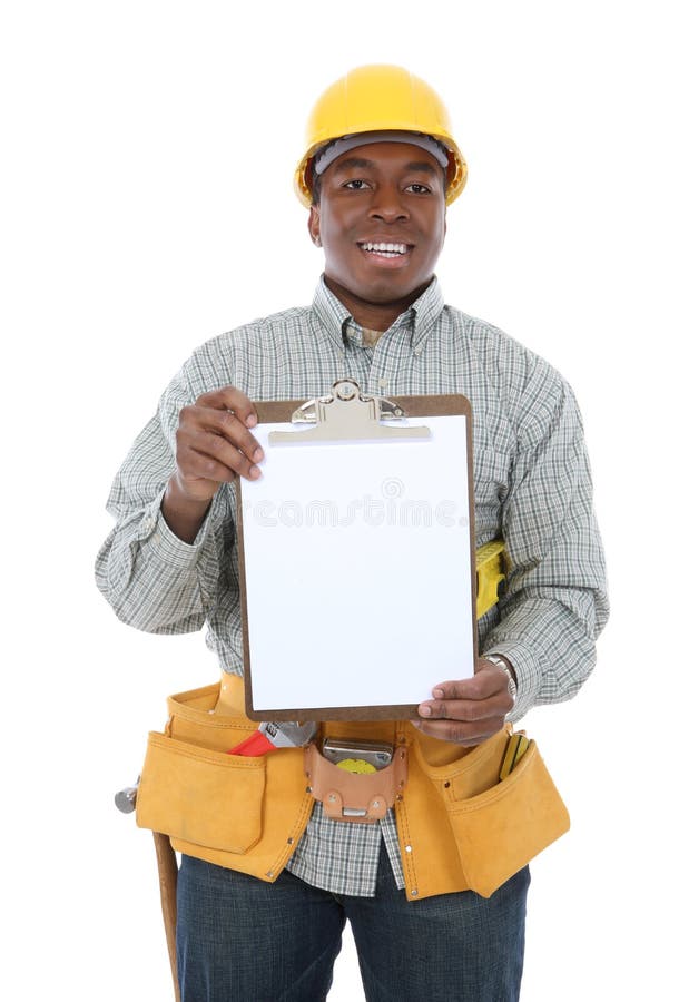 Handsome Construction Man stock photo. Image of development - 7540222