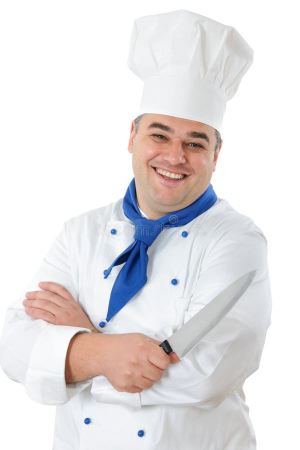 Handsome cook stock image. Image of career, portrait - 12126451