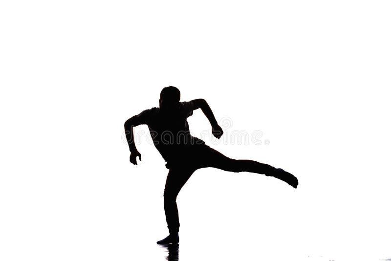Handsome Dancer Posing on a Studio Background Stock Photo - Image of ...