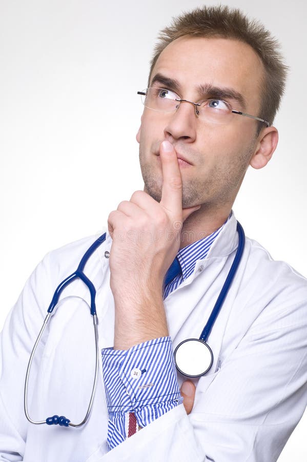 Handsome doctor stock image. Image of hospital, emergency - 11288197