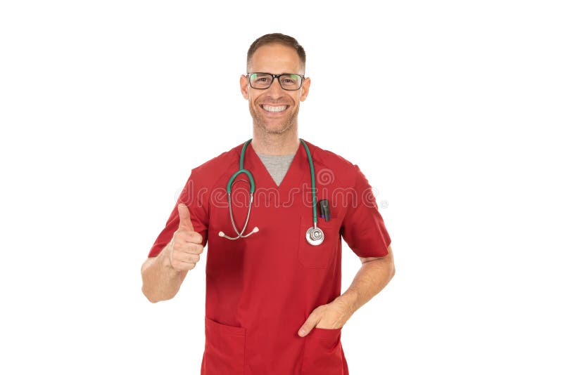Doctor Saying Hello To Patient Stock Image - Image of jacket, medical ...