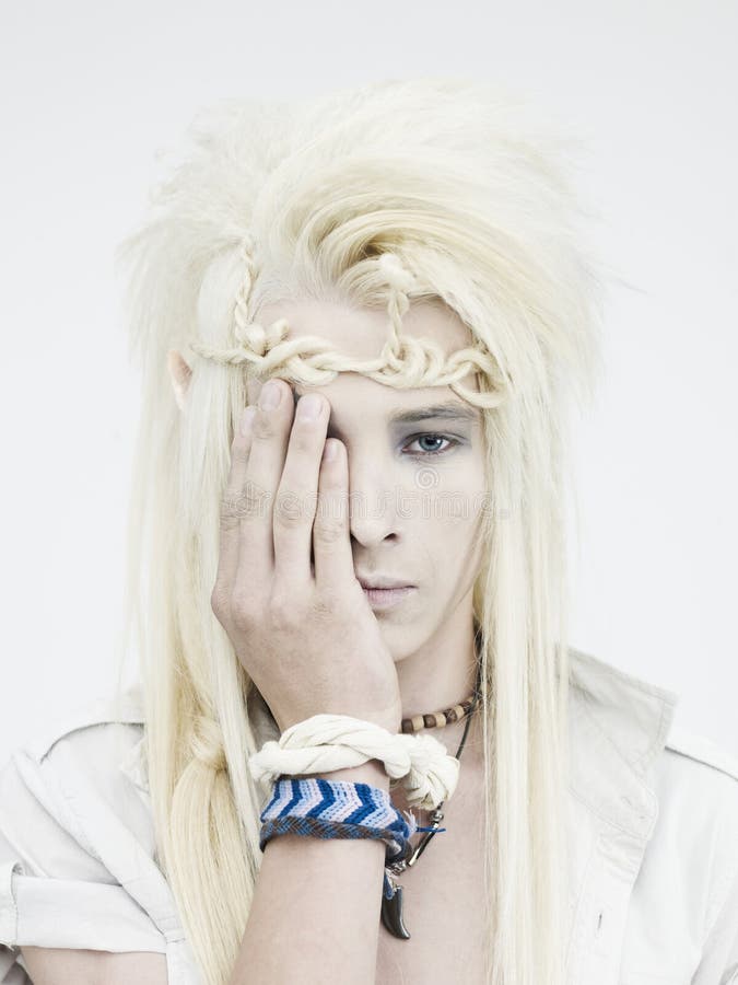 Handsome elf stock image. Image of holiday, blond, muscular - 22227785