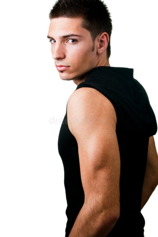 4,253 Fit Handsome Isolated Man Masculine White Stock Photos - Free ...